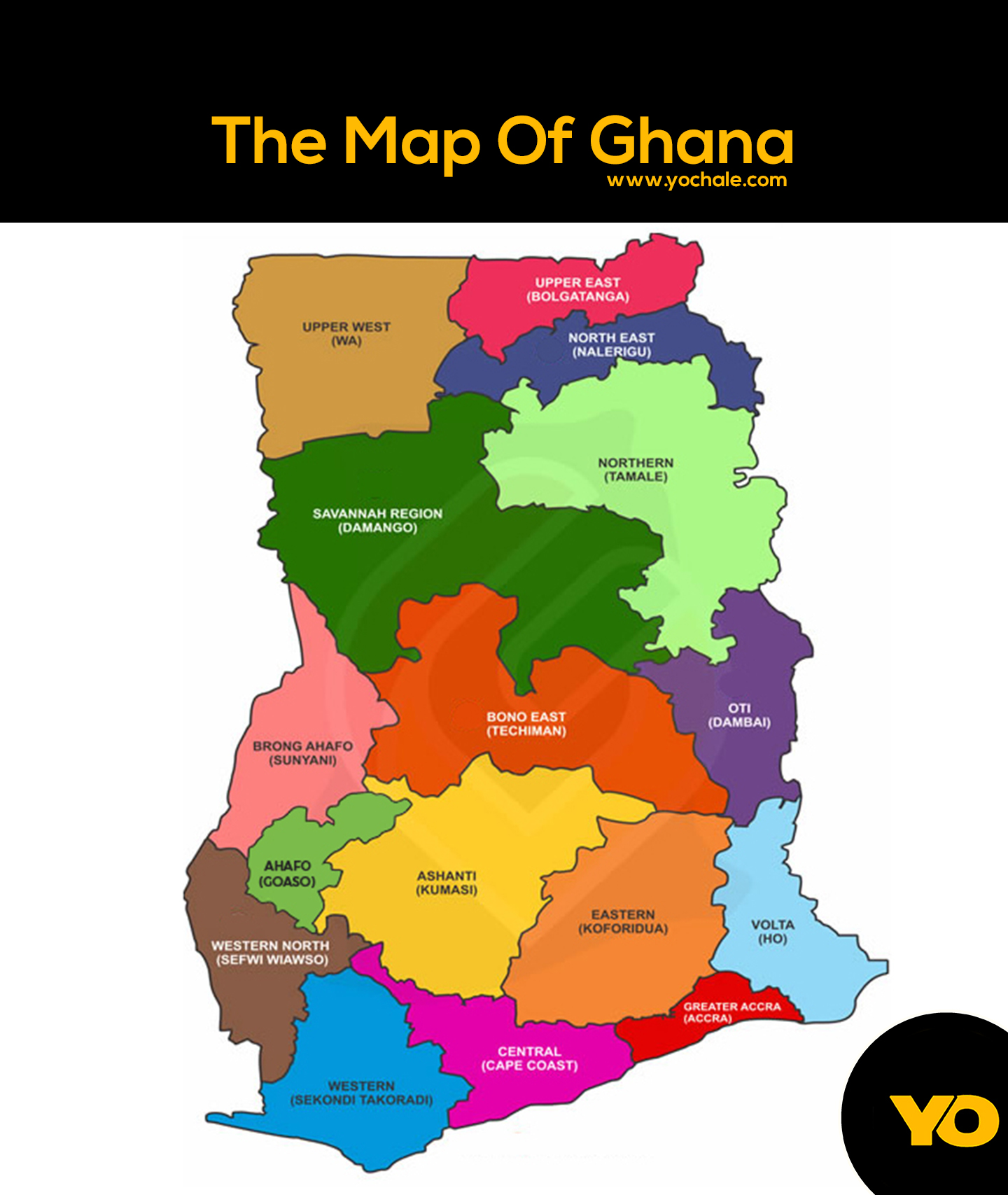 Ultimate Guide To The 16 Regions Of Ghana