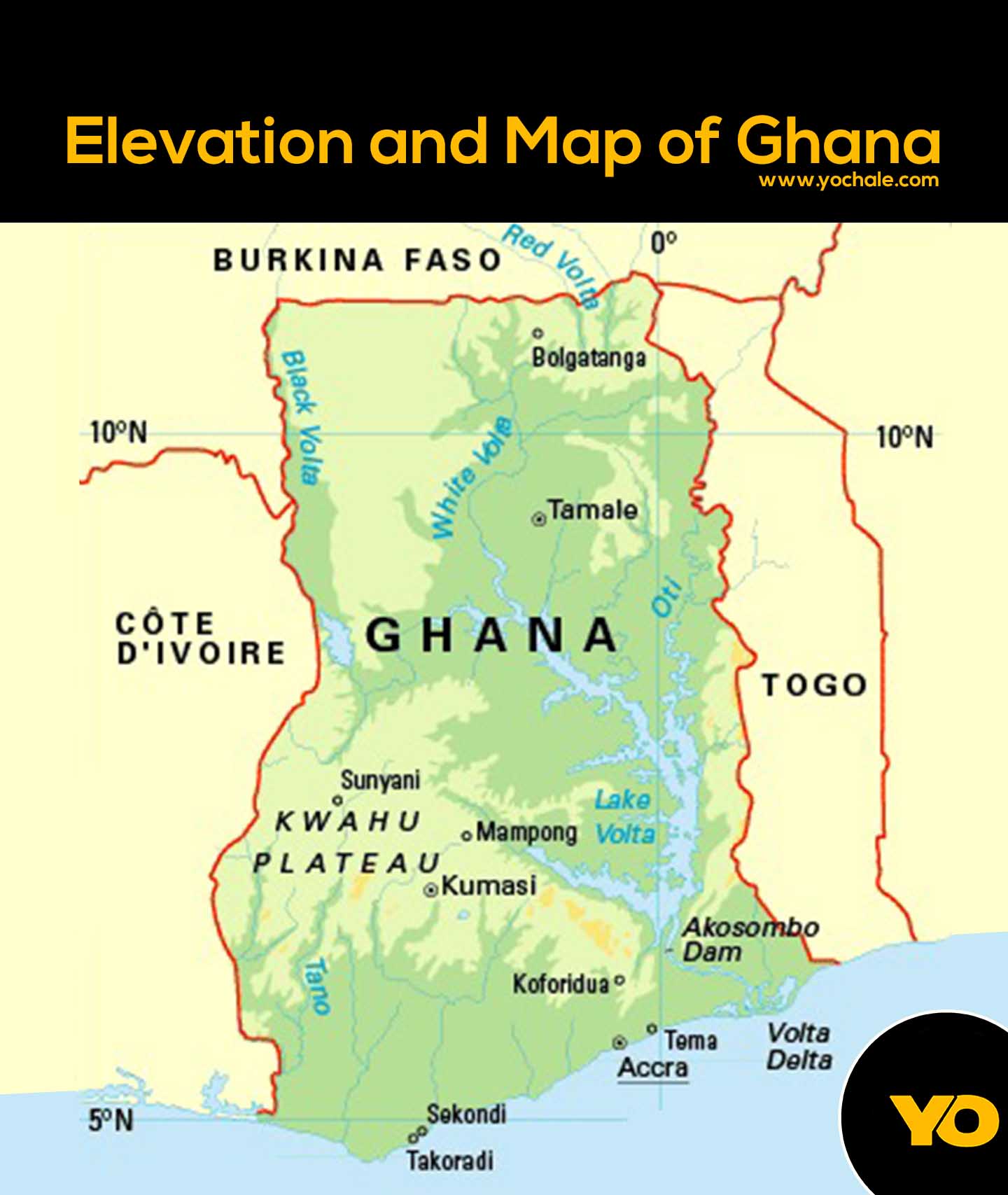 Maps Of Ghana: Explore The Country With These Essential Maps