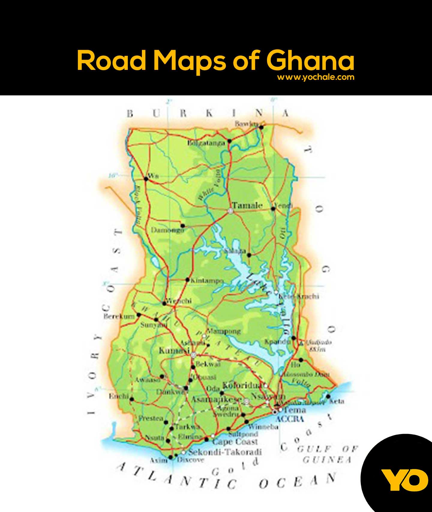 Maps Of Ghana: Explore The Country With These Essential Maps